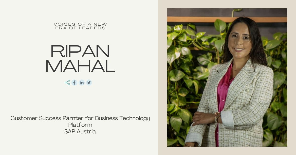 Ripan Mahal as a voice for a new era of leaders